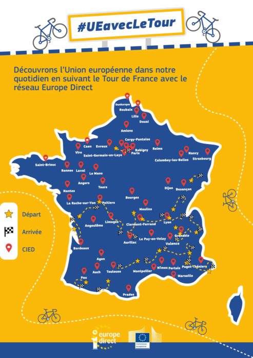 Les projets traversés par le Tour de France mis à l'honneur - GAL Cévennes